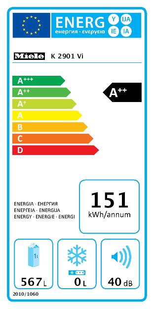 Miele K 2901 Vi Frigorífico MasterCool
