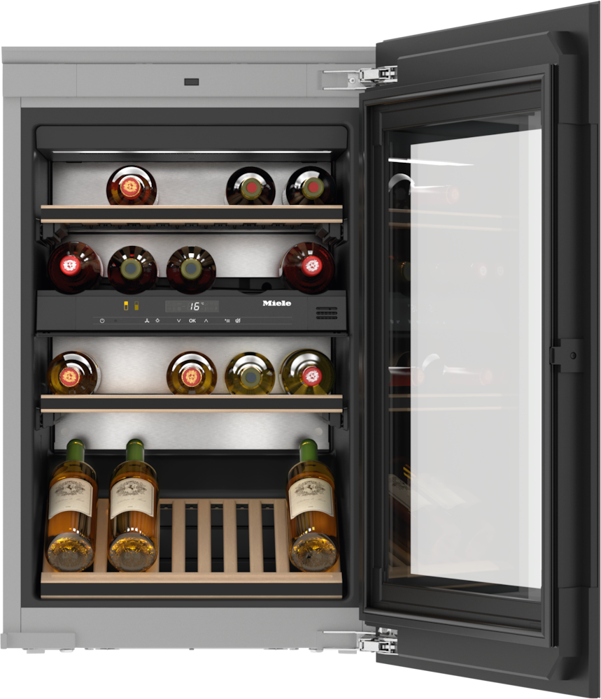 Miele - KWT 6422 iG-1 Obsidian Black glass – Wine units