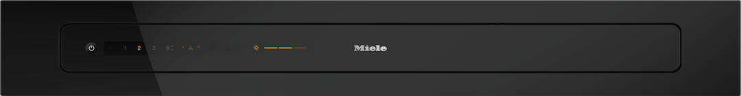 Miele - DAD 4841 Black Levantar Obsidian black – Cooker hoods