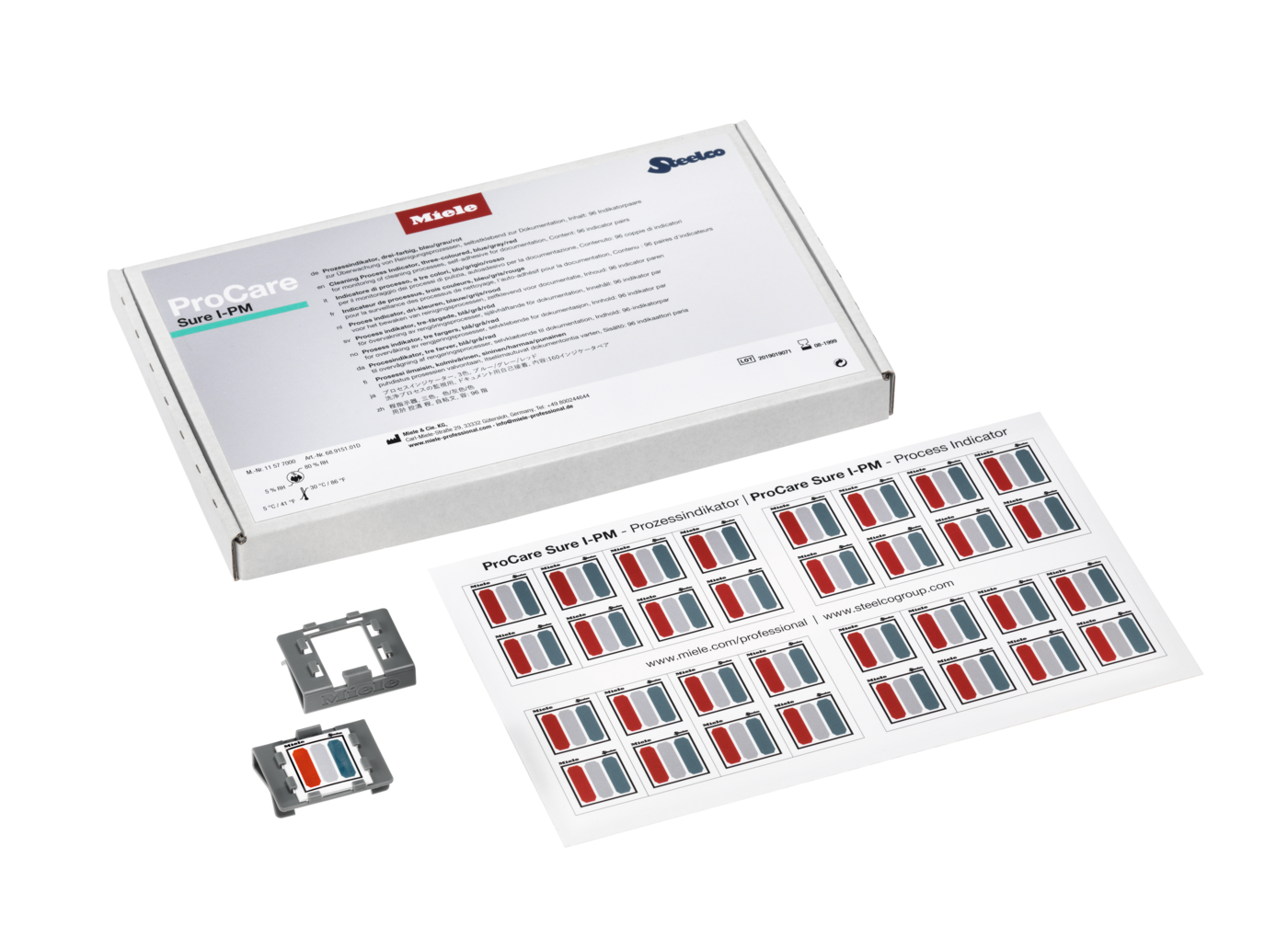 Miele ProCare Sure I-PM Starter Process indicator, starter kit,