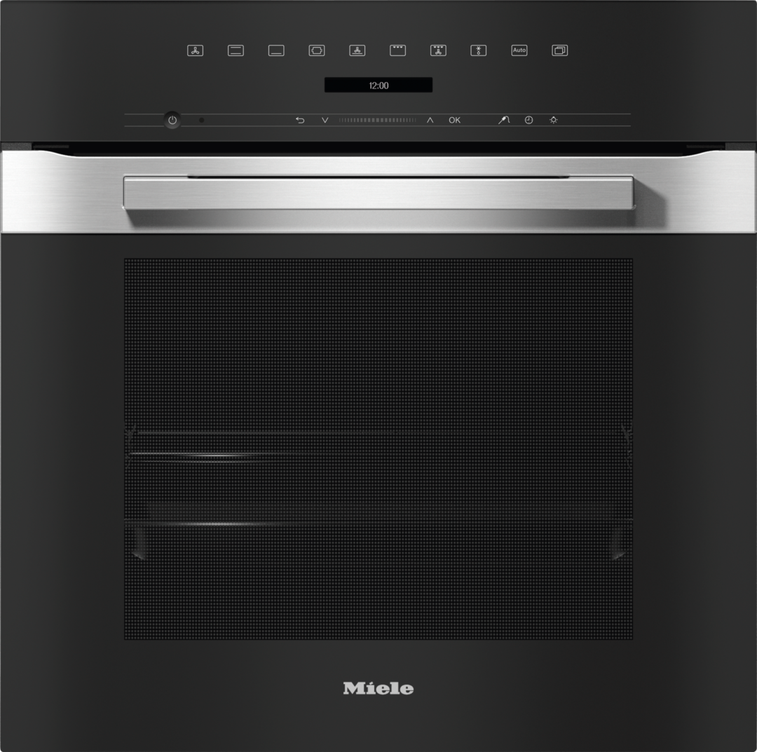 Miele - H 7262 B Edelstahl/CleanSteel – Backöfen