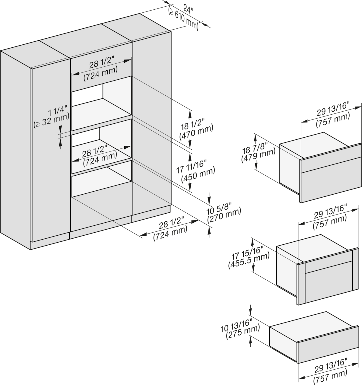 Miele - H 7870 BM Negro Obsidian – Hornos integrables