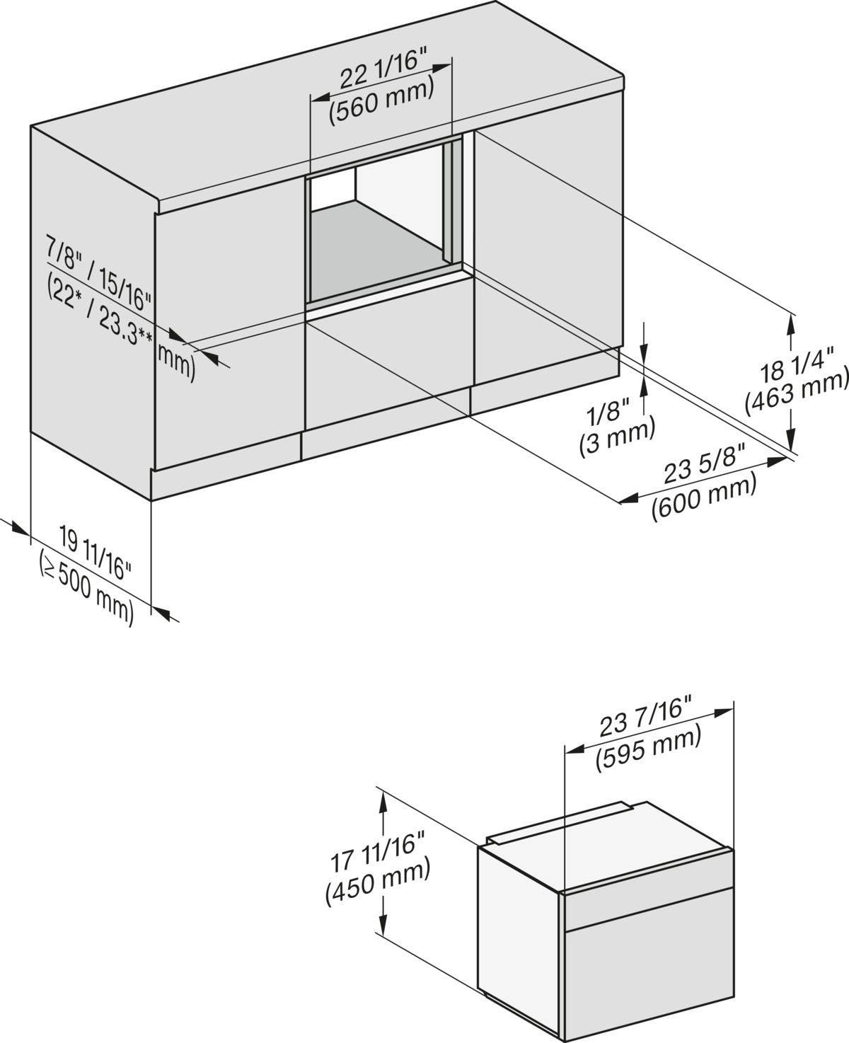 Miele - M 7240 TC AM Acero inoxidable/CleanSteel – Microondas