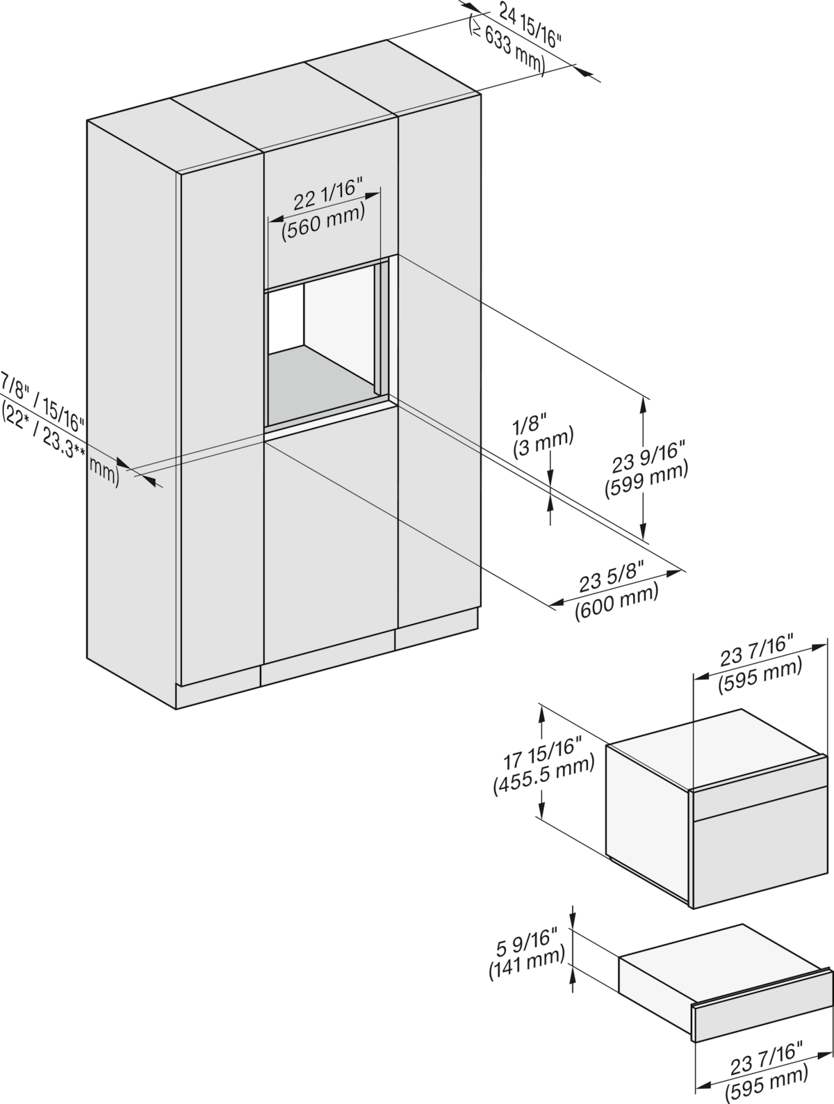Miele - DGC 7440 AM Acero inoxidable/CleanSteel