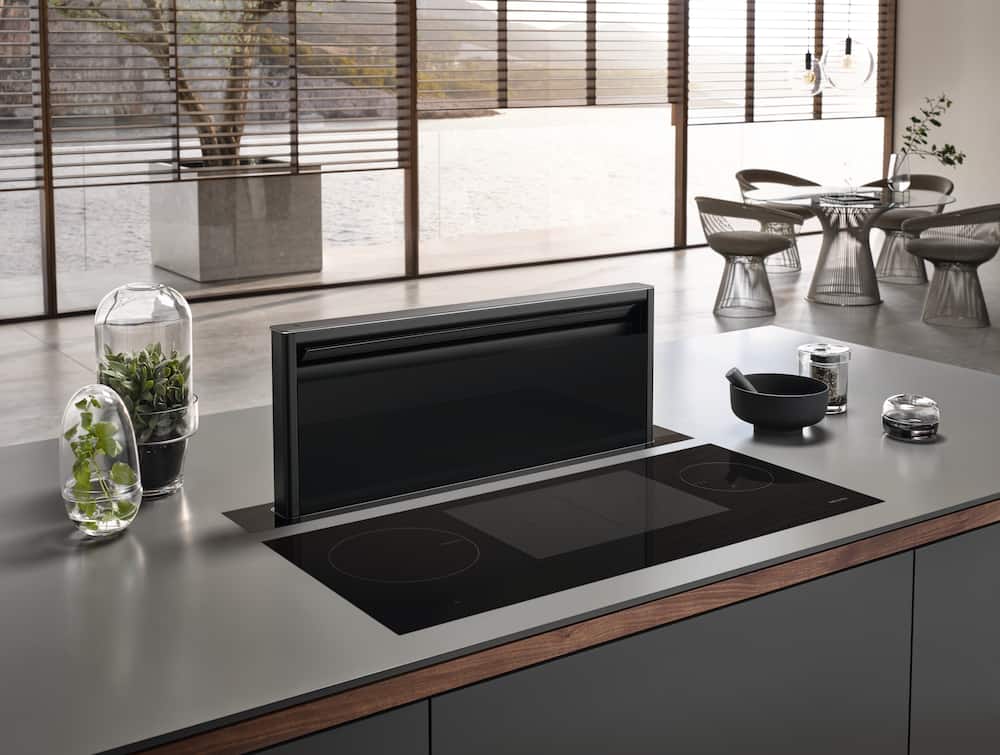 Miele - DAD 4841 Black Levantar Obsidiansvart – Köksfläktar