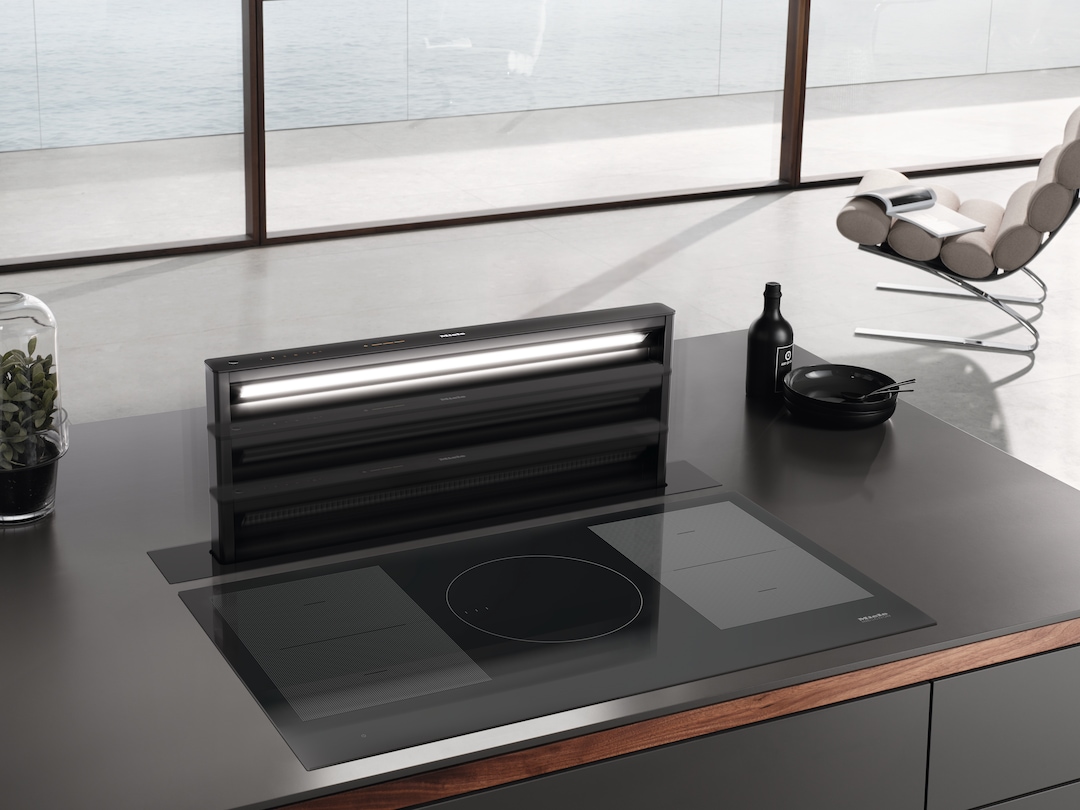 Miele - DAD 4941 Black Levantar Obsidianschwarz – Dunstabzugshauben