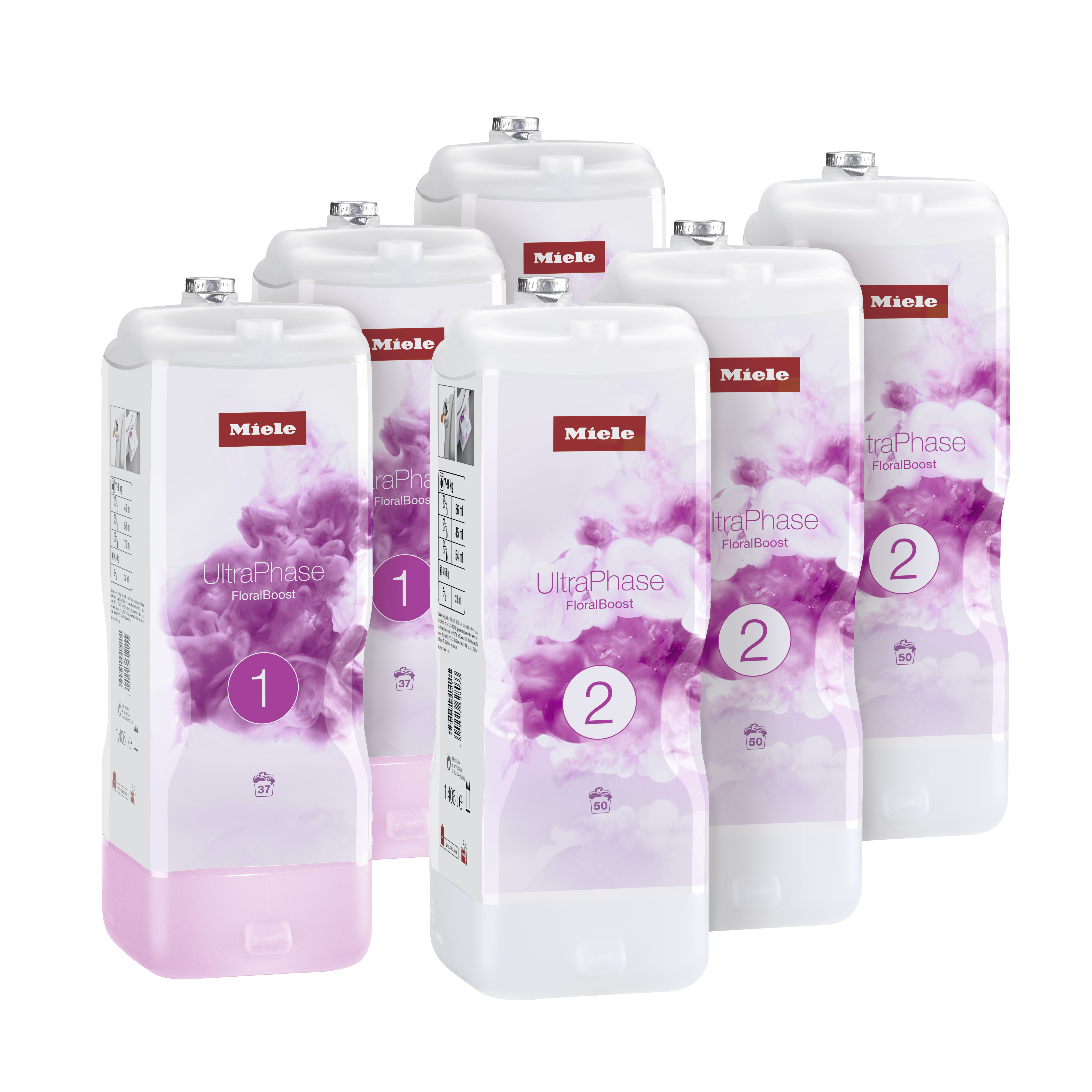 Miele Set 6 UltraPhase FloralBoost Miele pesuaineet Miele Set 6 UltraPhase FloralBoost Miele pesuaineet