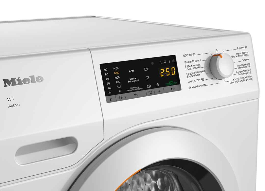 Miele - WCA030 WCS Active Lotushvid – Vaskemaskiner