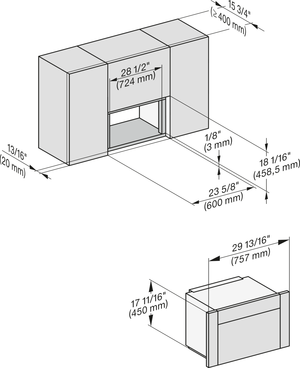 Miele - M 7240 TC AM Acero inoxidable/CleanSteel – Microondas