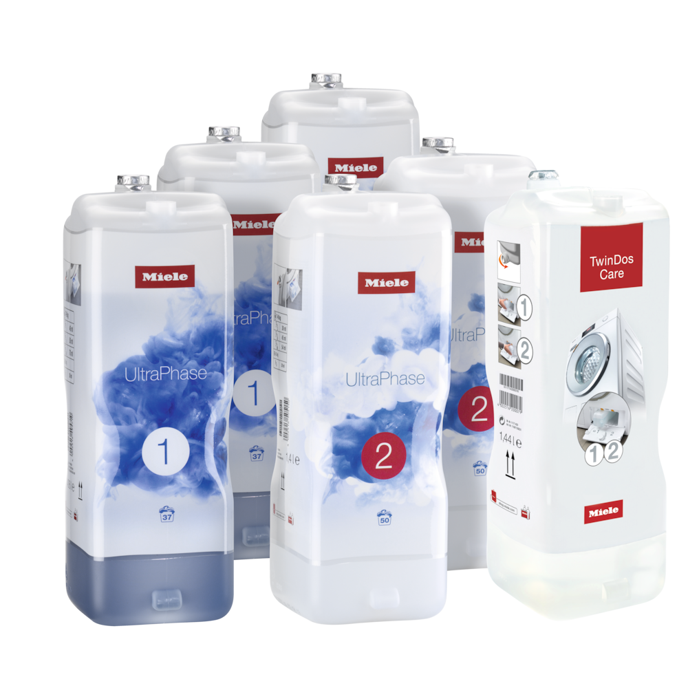 Miele - Set 5x UltraPhase + TwinDos Care – Detergentes