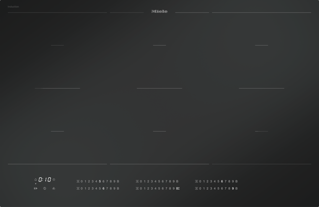Miele - KM 7576 FL 125 Gala Ed – Kochfelder