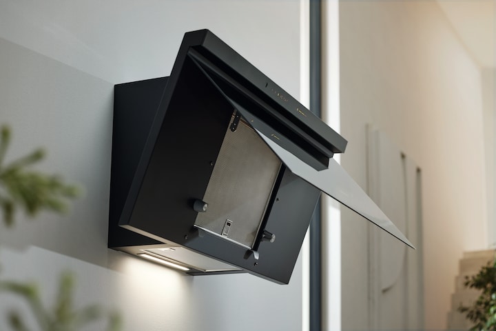 Miele - DAD 4841 Black Levantar Obsidianschwarz – Dunstabzugshauben