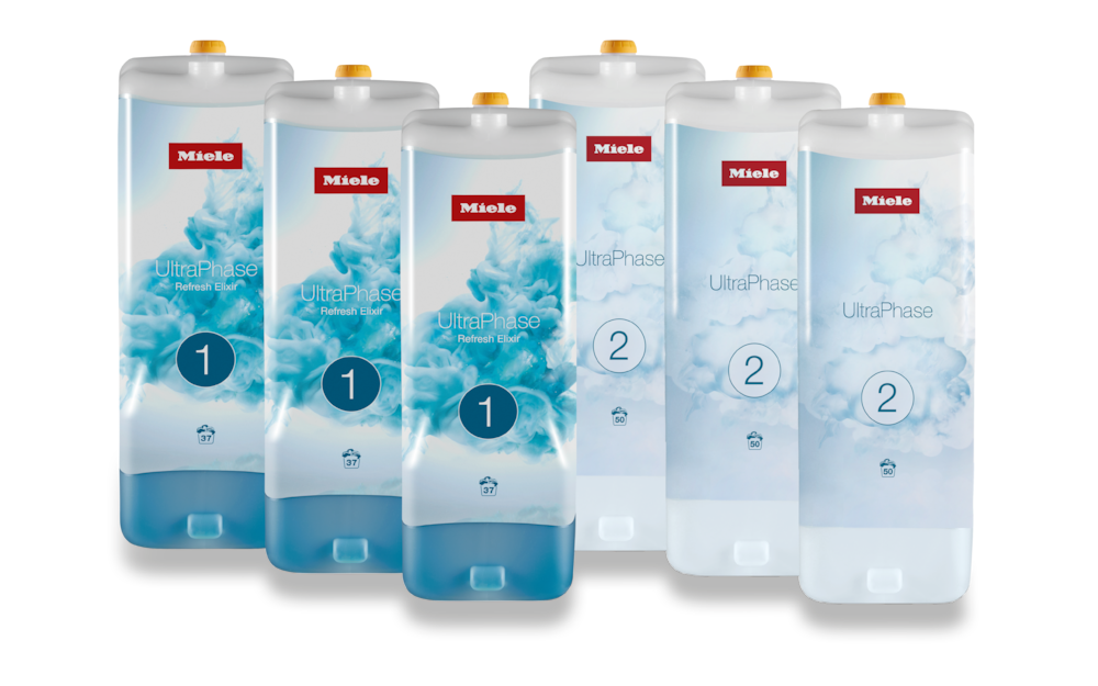Miele - Set 6 UltraPhase Refresh Elixir – Waschmittel
