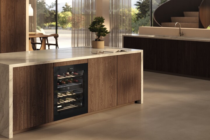 Miele - KWTUS 7096 E Obsidian Black glass – Wine units