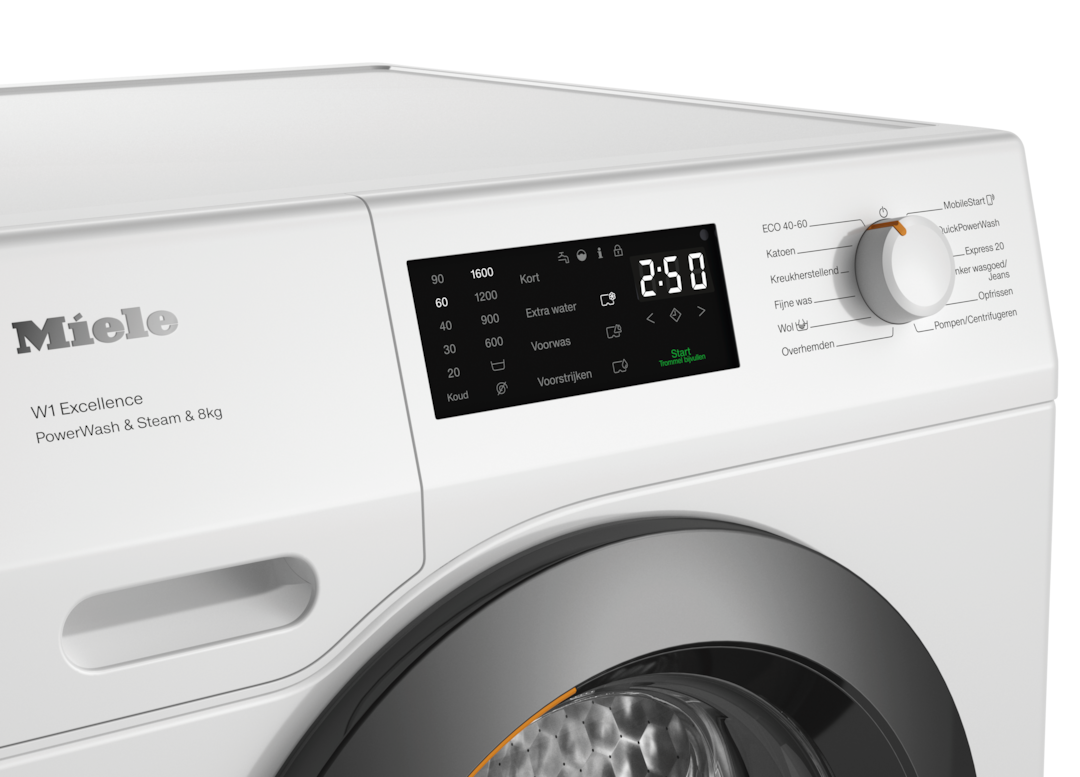 Miele - WEC395 WPS PWash&Steam&8kg Lotuswit – Wasmachines