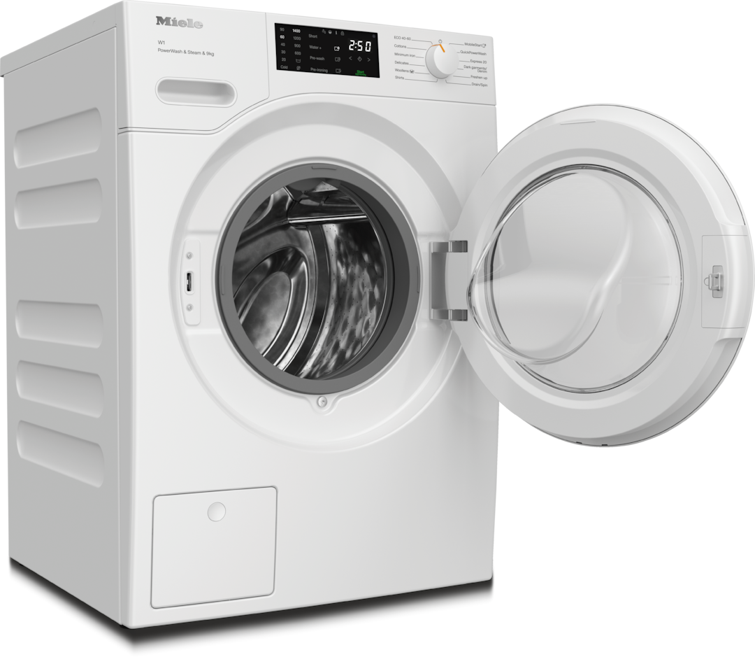 Miele - WWD380 WCS PWash&Steam&9kg Lotus white – Washing machines