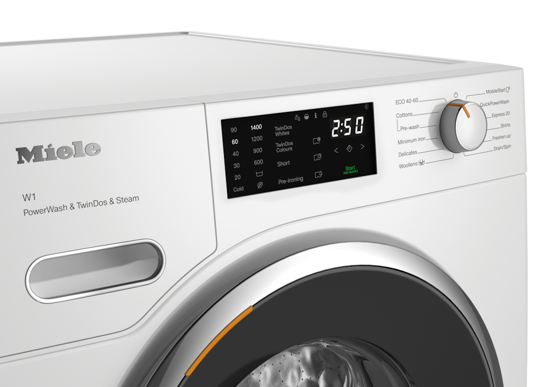 Miele - WWG880 WCS PWash&TDos&Steam Lotus white – Washing machines